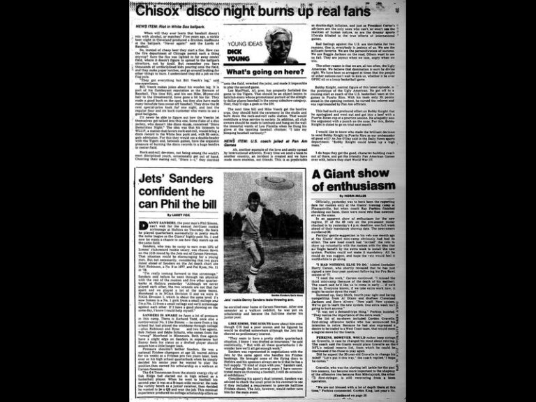 Old Comiskey Park and Disco Demolition Night - The Night Disco Died ...